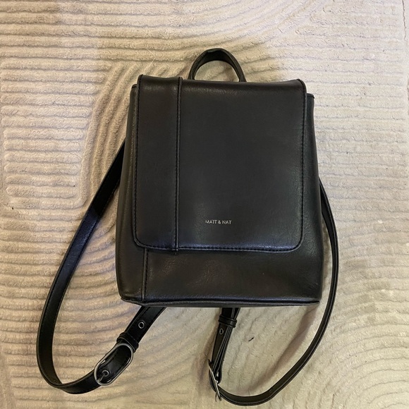 Matt & Nat | Bags | Matt Nat Vegan Leather Mini Backpack | Poshmark